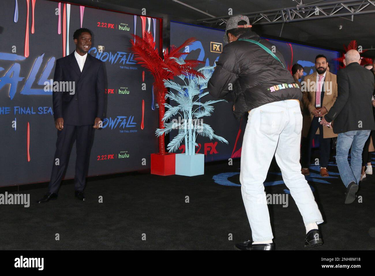 Snowfall season 6 premiere on fx hi-res stock photography and images ...