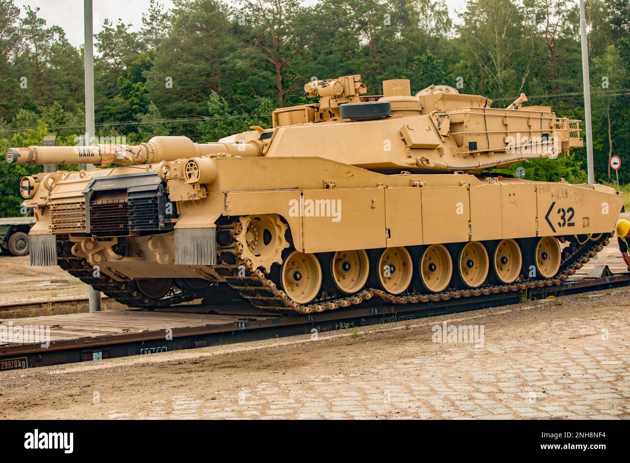 U.S. Army soldier assigned to the 3rd Armored Brigade Combat Team, 1st ...