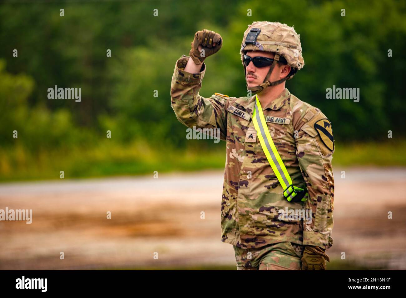 U.S. Army soldier assigned to the 3rd Armored Brigade Combat Team, 1st ...