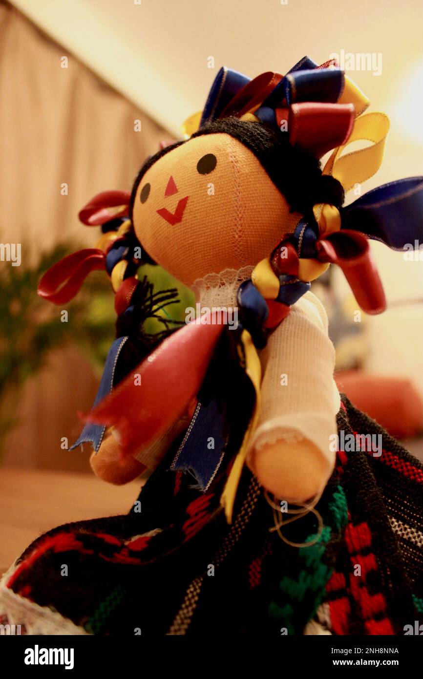 Mexican traditional rag doll Stock Photo - Alamy