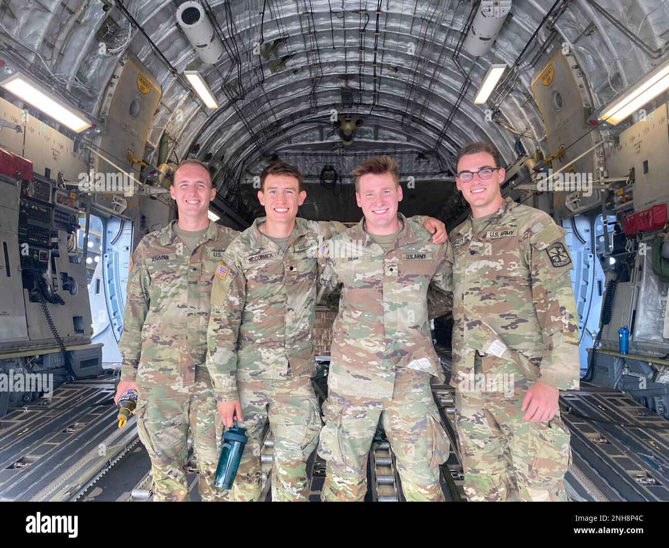 U.S. Army Cadet Command Cadets Matthew Burke, Matthew McCormick ...