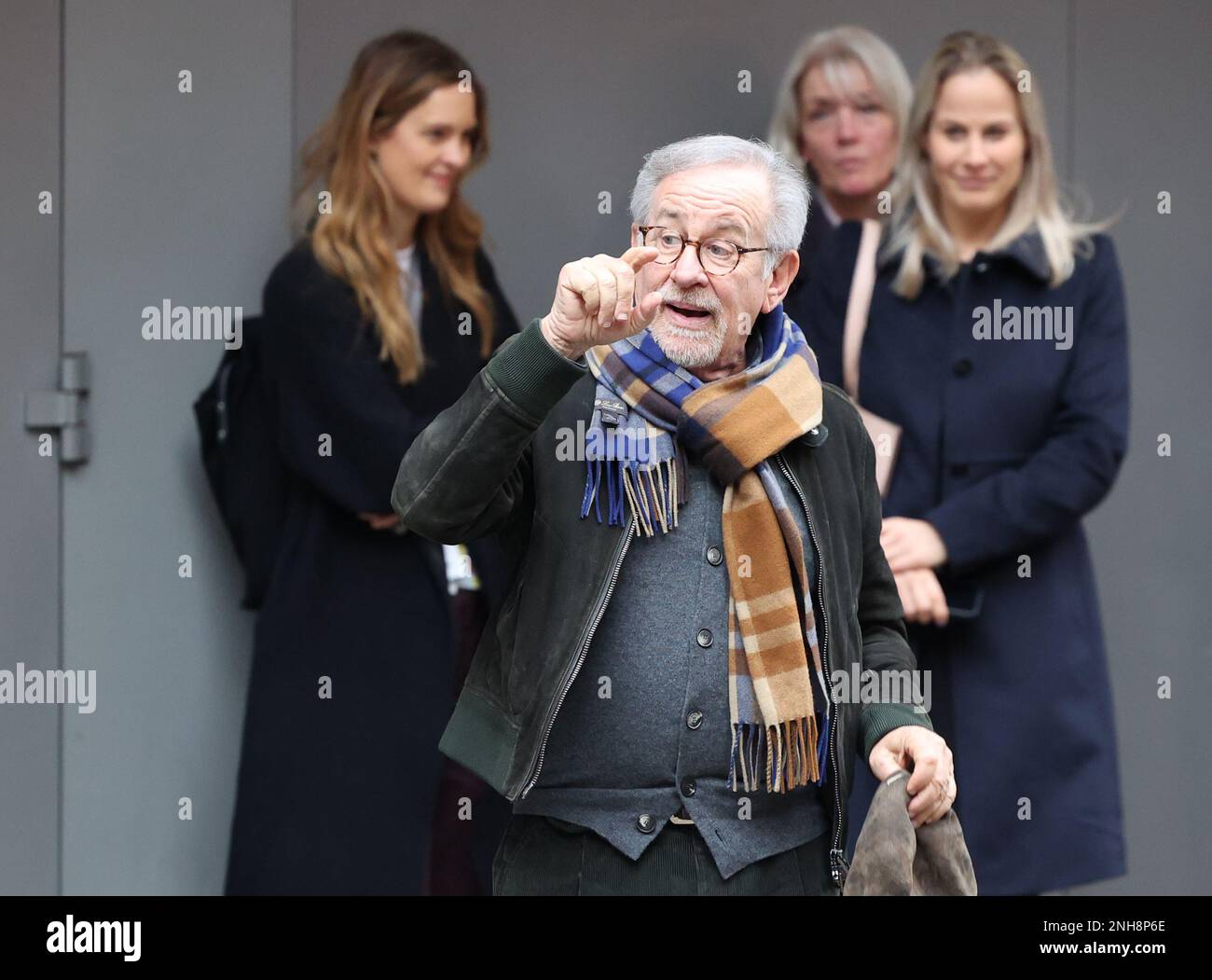 Berlin, Germany. 21st Feb, 2023. Steven Spielberg, director from the ...