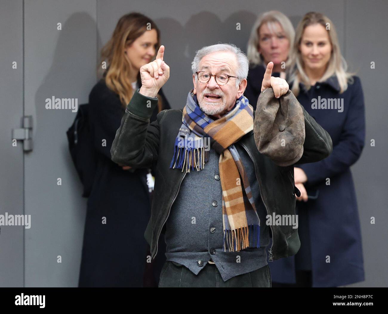 Berlin, Germany. 21st Feb, 2023. Steven Spielberg, director from the ...