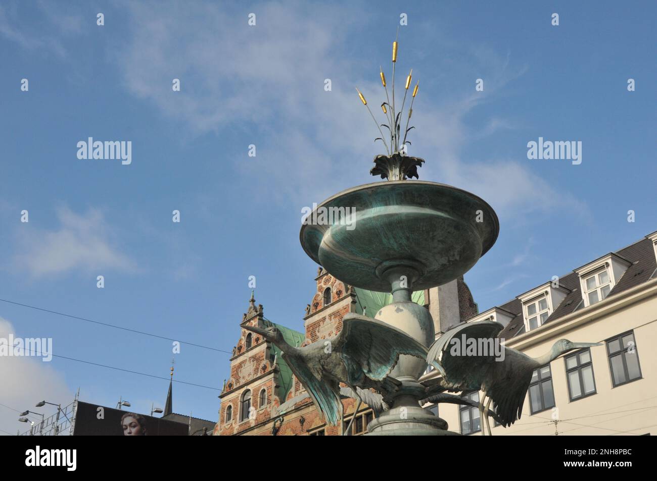 Copenhagen /Denmark/21 February 2023/ .View of most famous pedestrain ...