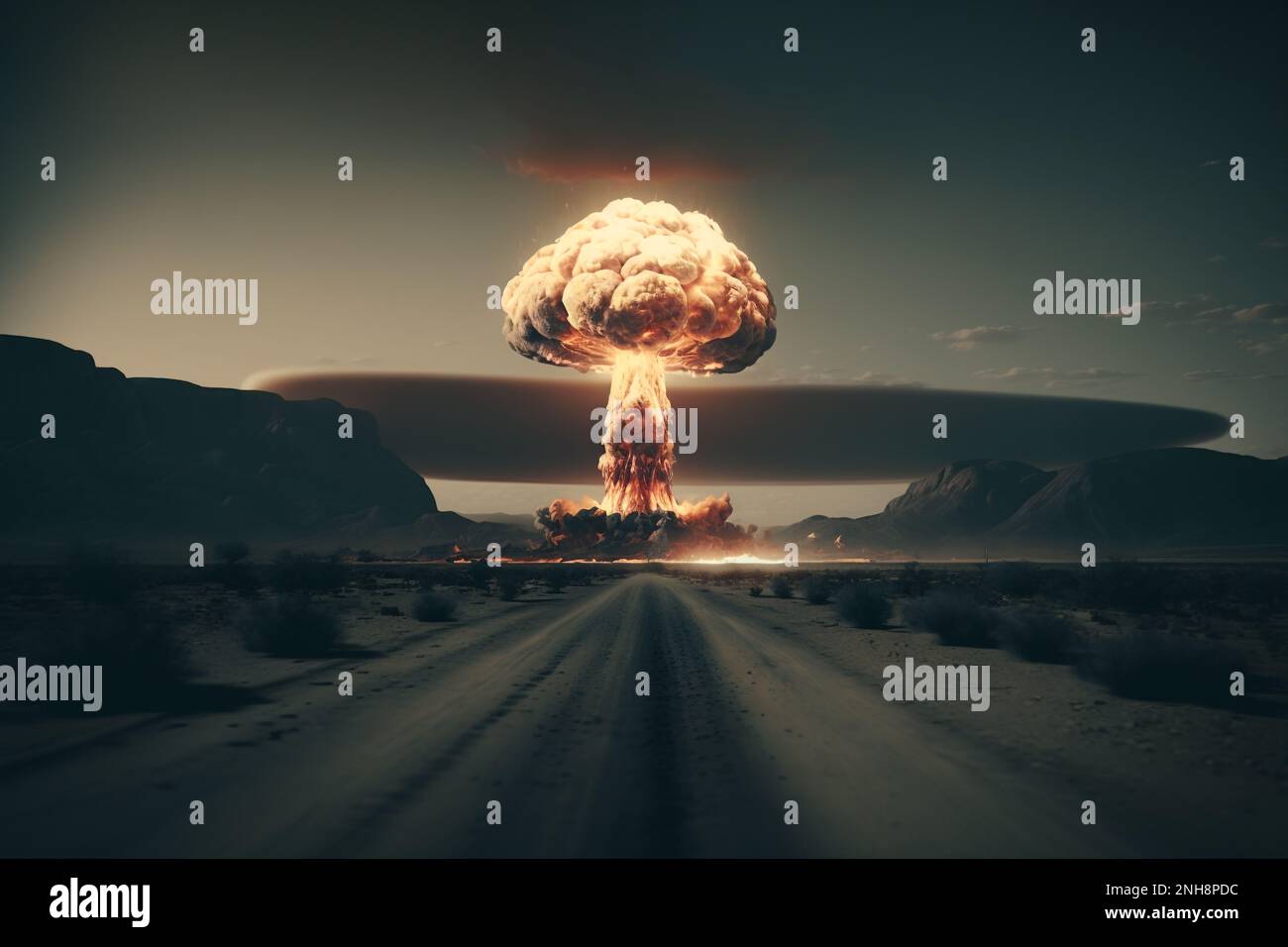 Global atomic explosion hi-res stock photography and images - Alamy