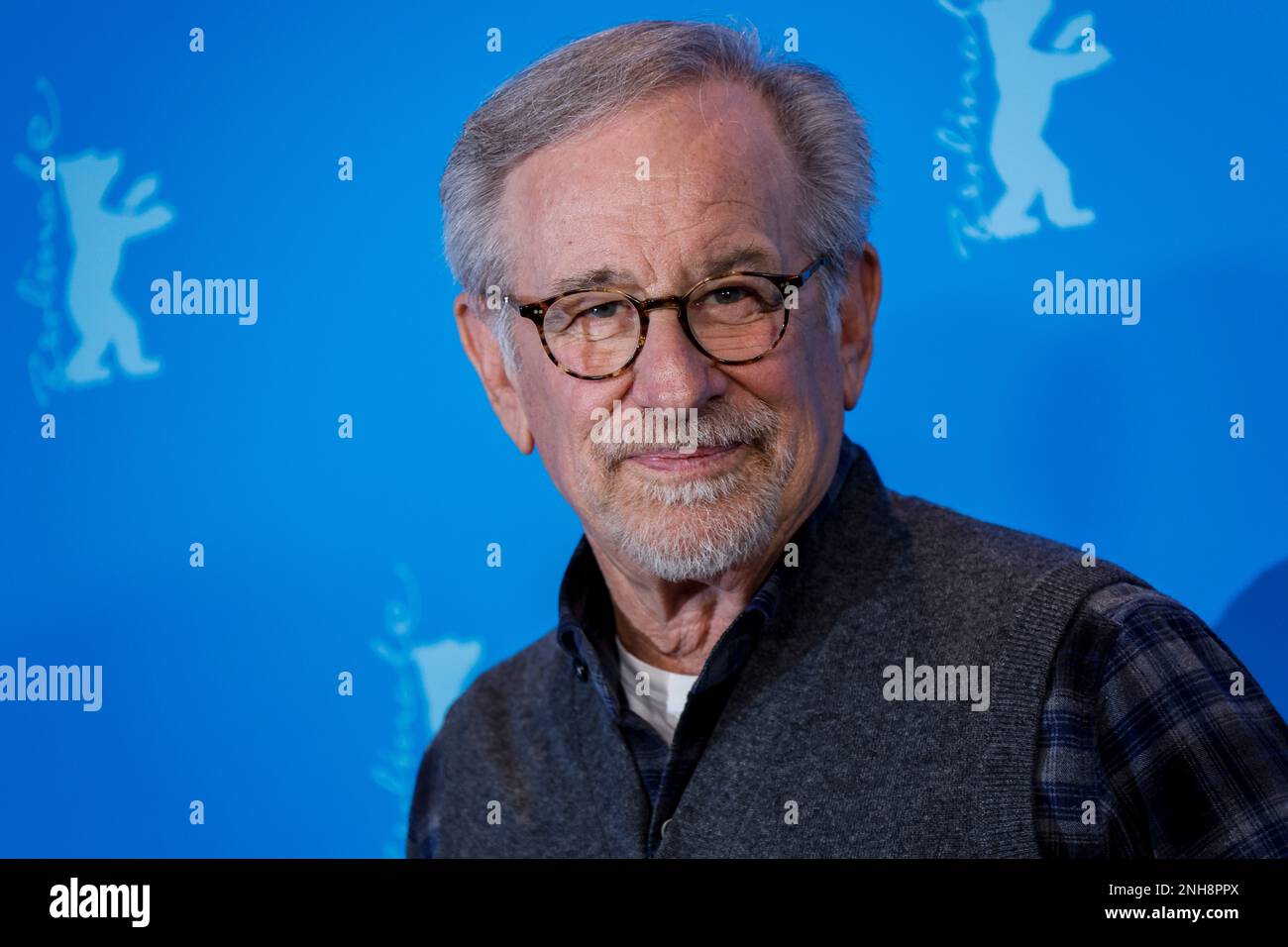 Director Steven Spielberg poses for photographers at the photo call for ...