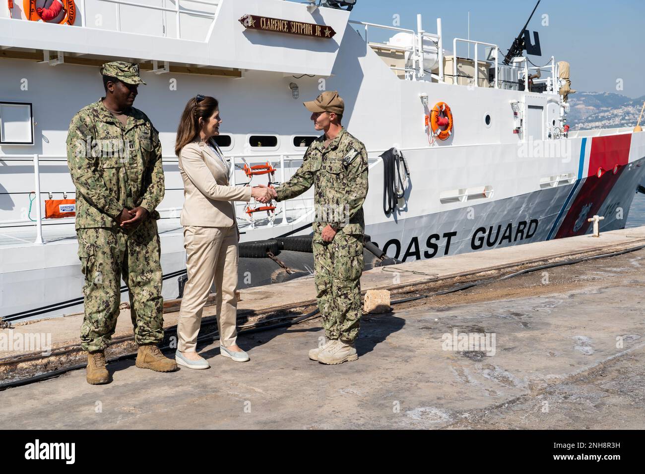 220727-A-KS490-1115 BEIRUT, Lebanon (July 27, 2022) U.S. Coast Guard Lt ...