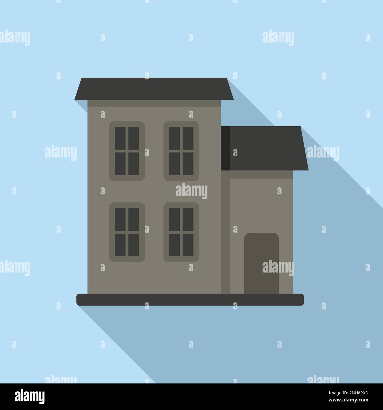 Monster mansion Stock Vector Images - Alamy