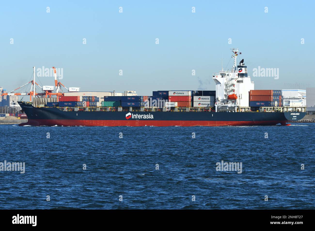 Tokyo, Japan - December 26, 2020: Interasia Lines Ltd. INTERASIA ...