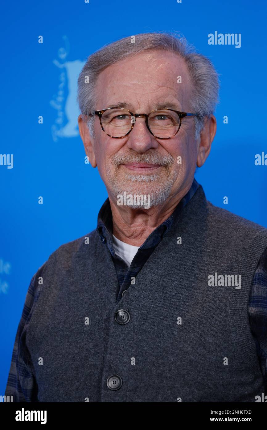 Director Steven Spielberg poses for photographers at the photo call for ...