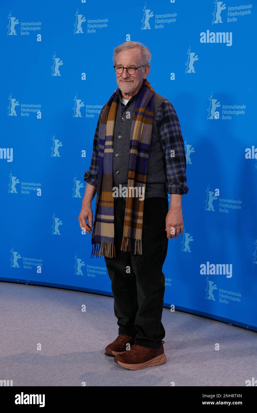 Director Steven Spielberg poses for photographers at the photo call for ...