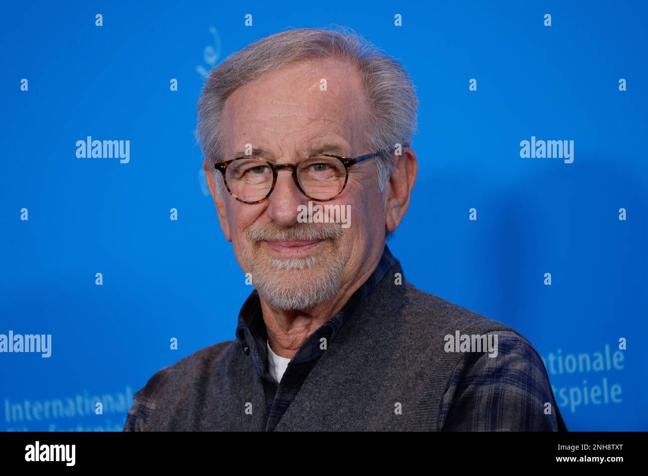 Director Steven Spielberg poses for photographers at the photo call for ...