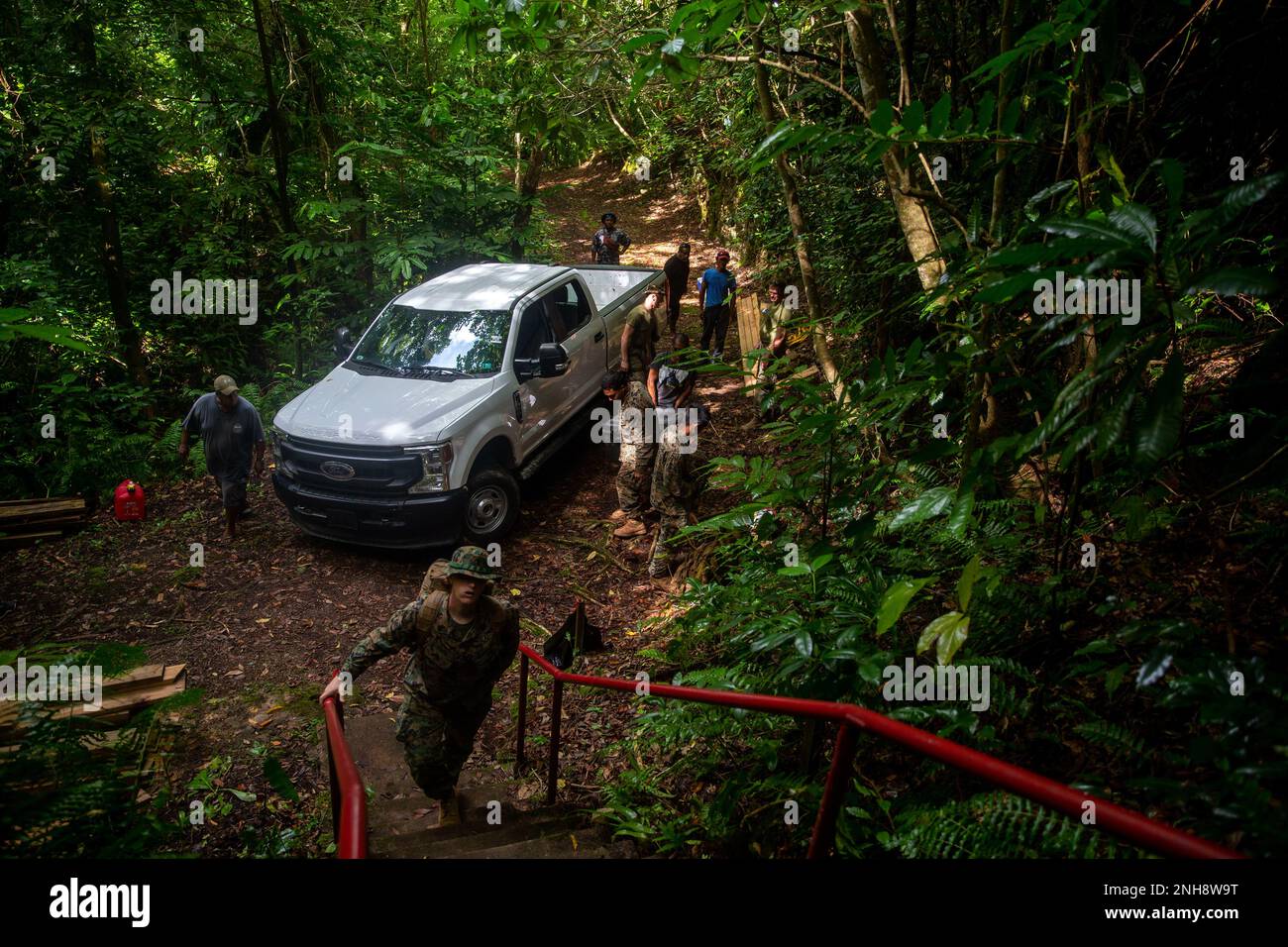 U.S. Marines with Task Force Koa Moana 22, I Marine Expeditionary Force ...