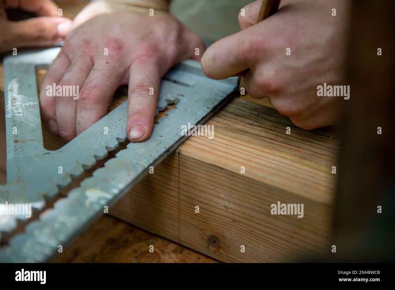 U.S. Marine Corps Cpl. Jacob Rickard, a landing support specialist with ...