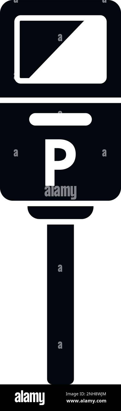 Parking icon simple vector. Space security. Zone place Stock Vector ...