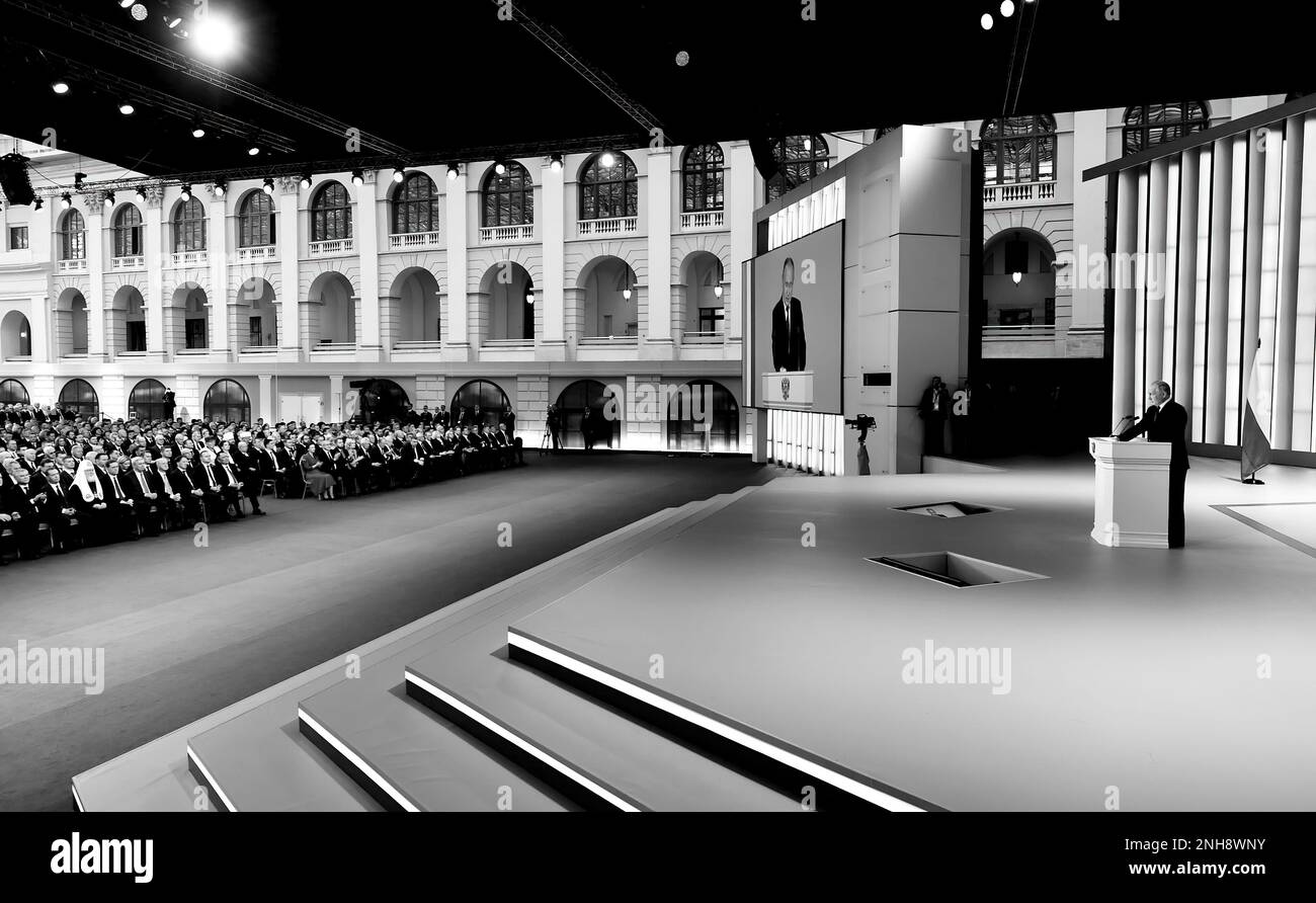 Putin address military hi-res stock photography and images - Alamy