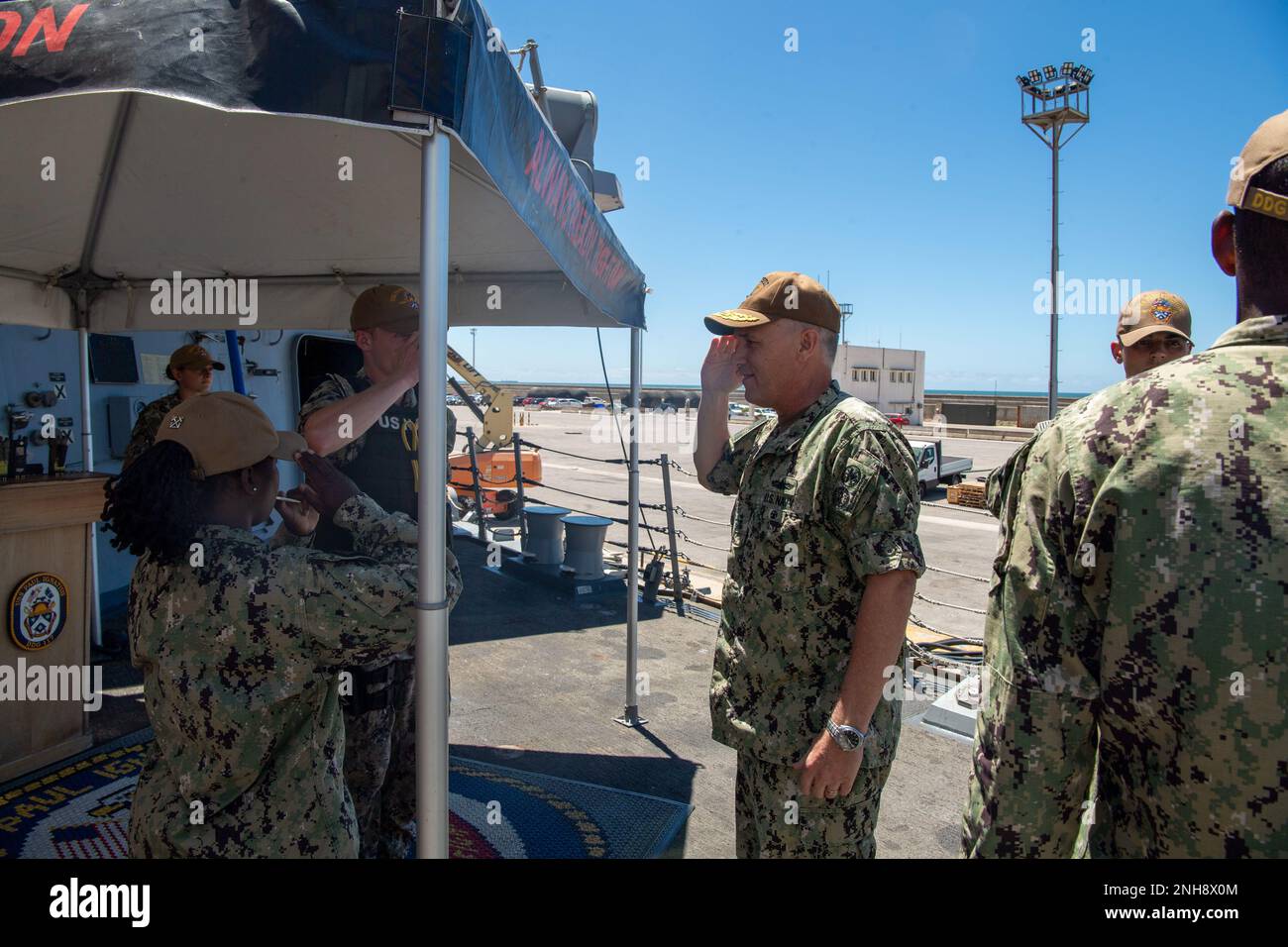 NAVAL STATION ROTA, Spain (July 27, 2022) Vice Adm. Gene Black III ...