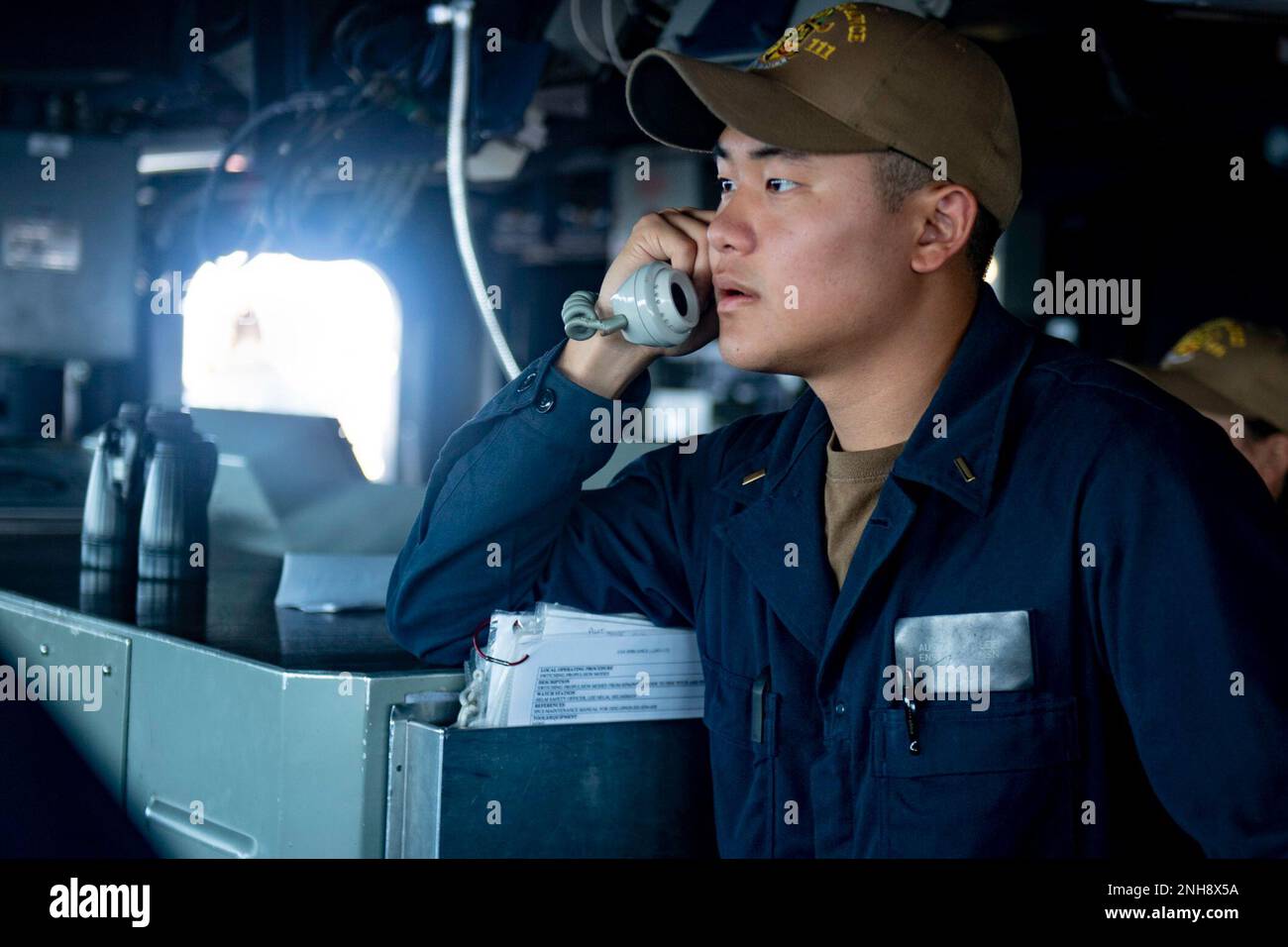 220726-N-UJ411-1041 PACIFIC OCEAN (July 26, 2022) Ensign Austin Lee ...