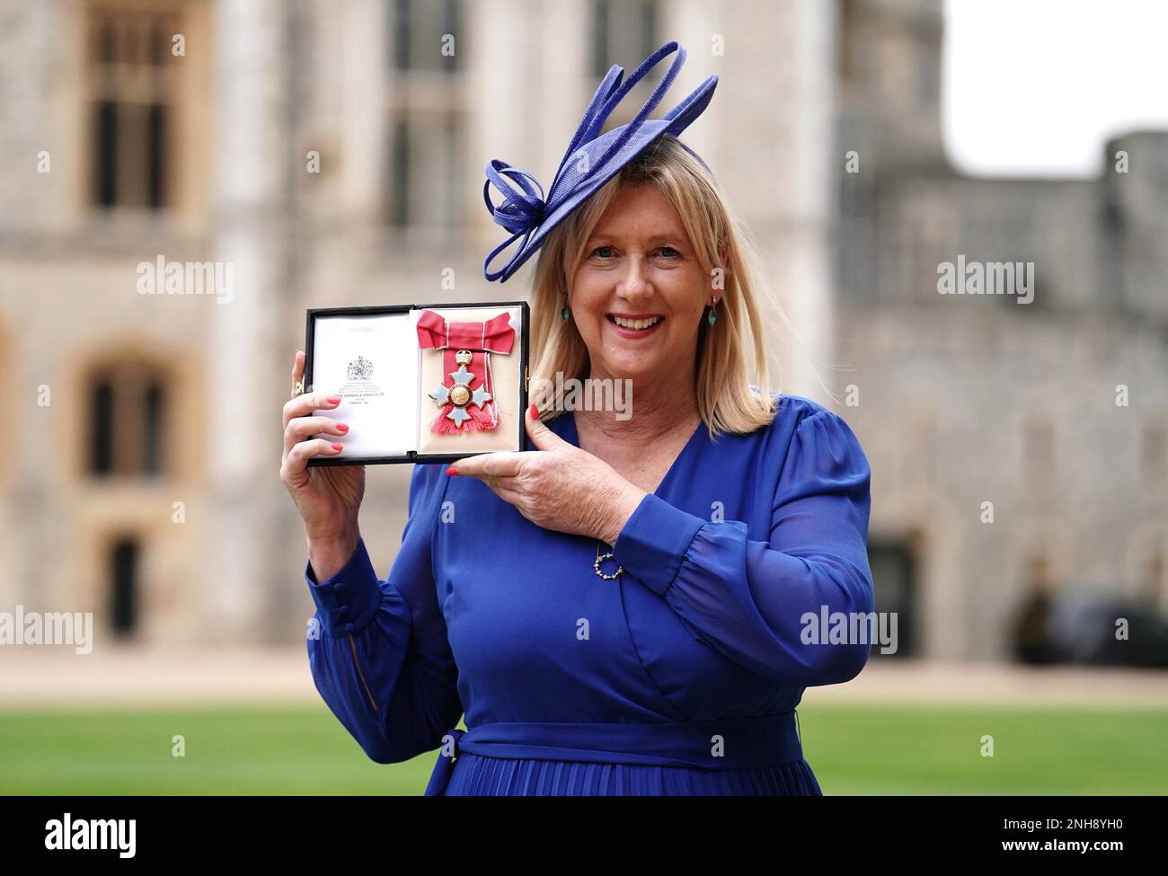 Zoe Billingham after being made a Commander of the Order of the British ...