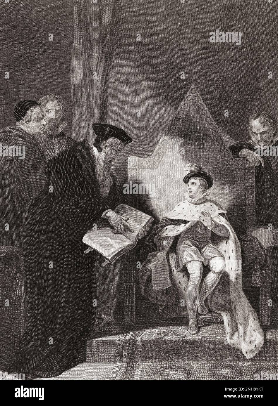 Thomas Cranmer urging King Edward VI of England to consent to the ...