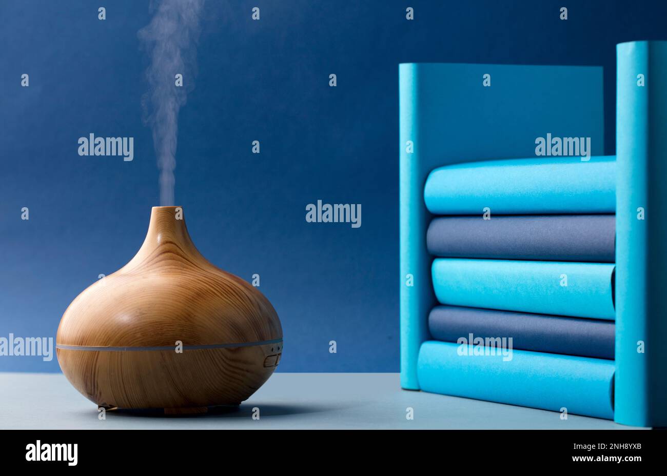 Wooden vaporizer with vapor of natural oils, with different ranges of ...