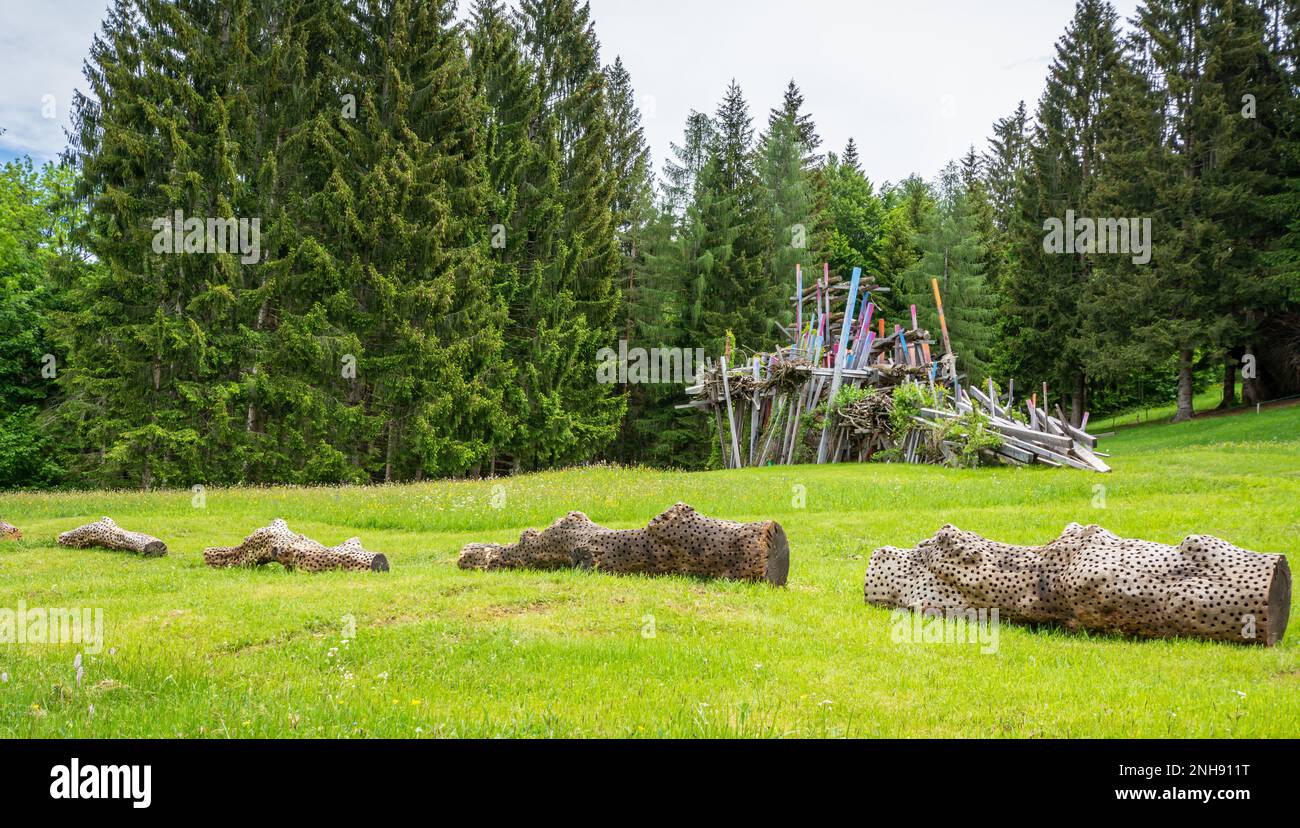 Arte Sella is exhibition of contemporary art which takes place in the ...