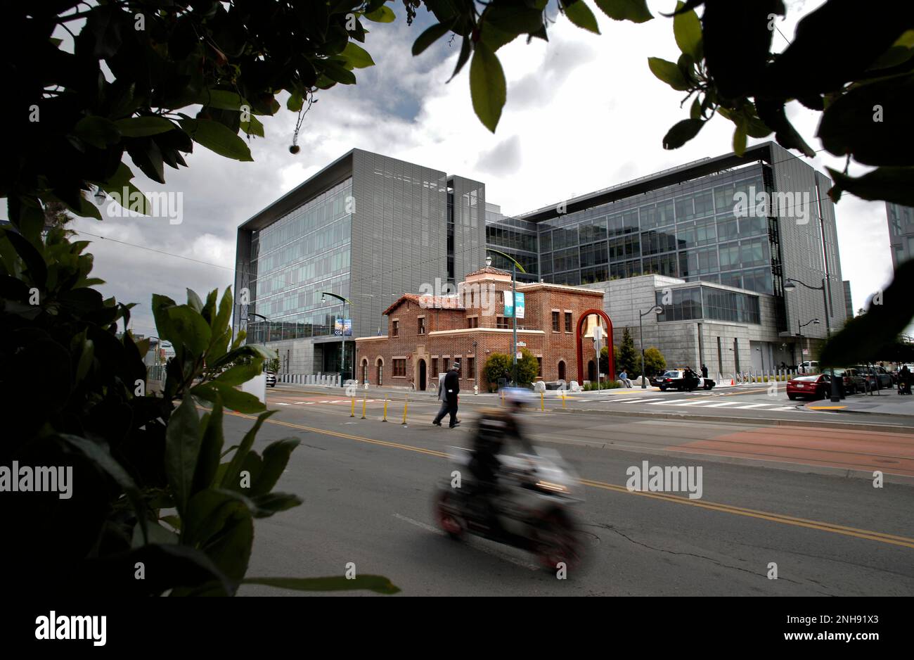 A view from the south west corner of the newly completed Public Safety ...