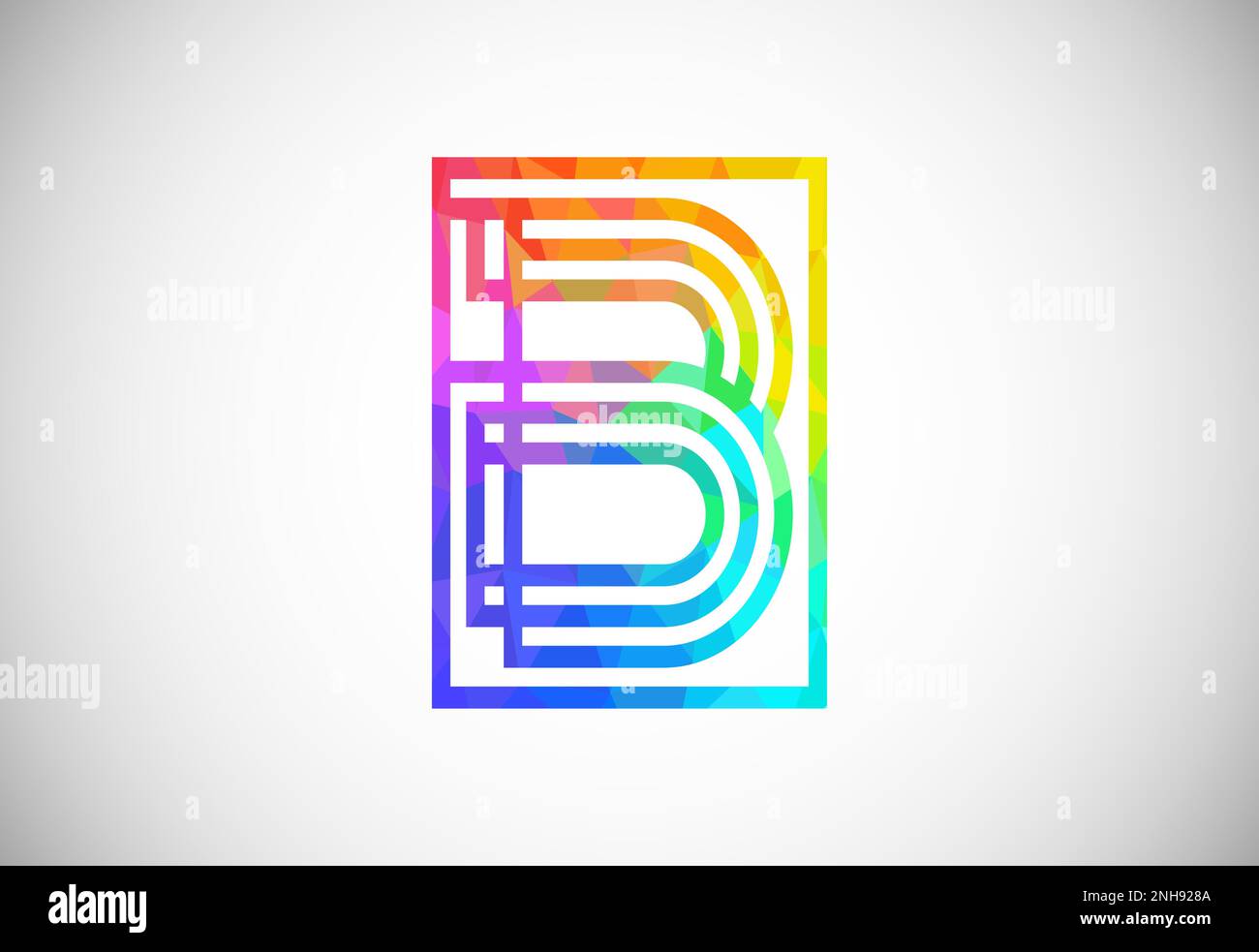 Letter b graphic hi-res stock photography and images - Alamy