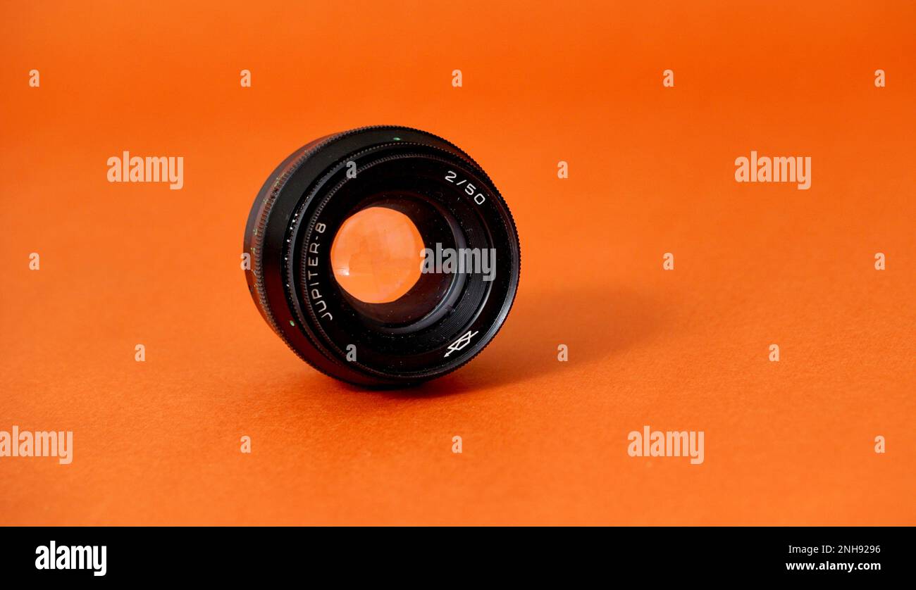 Jupiter 8 f2 50mm lens hi-res stock photography and images - Alamy