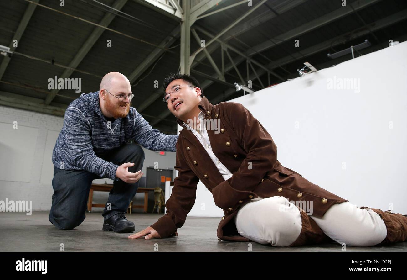 Patrick Colford, (left) Oakland plays a doctor who is assisting Jimmy ...