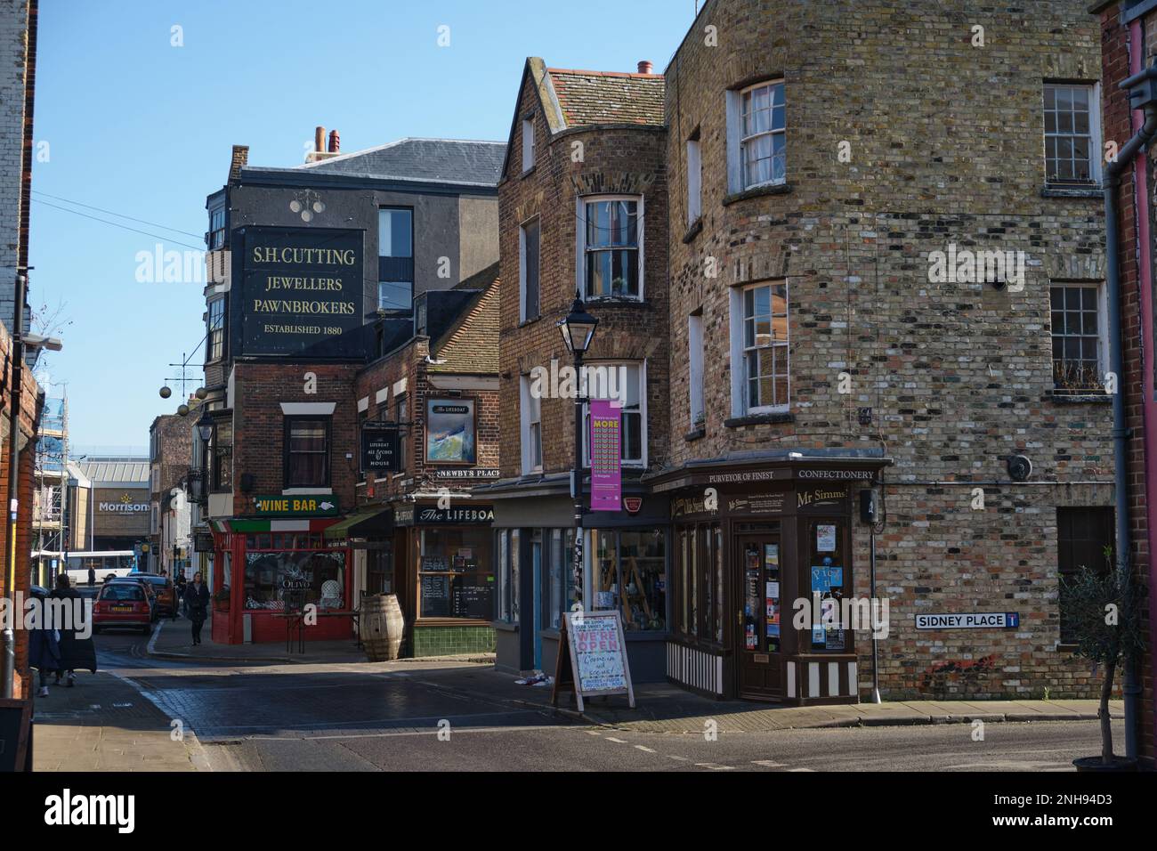 Street side storefront hi-res stock photography and images - Alamy