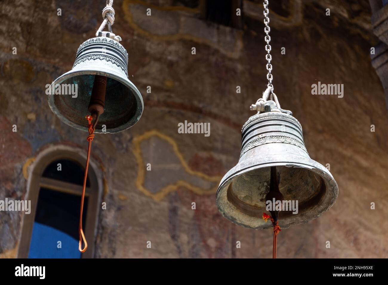 Hanging church bells hi-res stock photography and images - Alamy