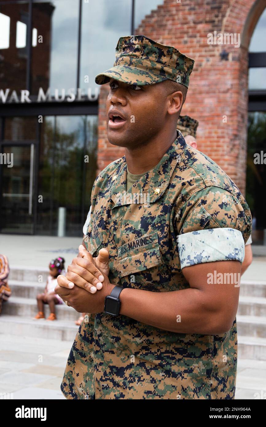 U.S. Marine Corps Maj. Kenneth Jackson, the commanding officer of ...