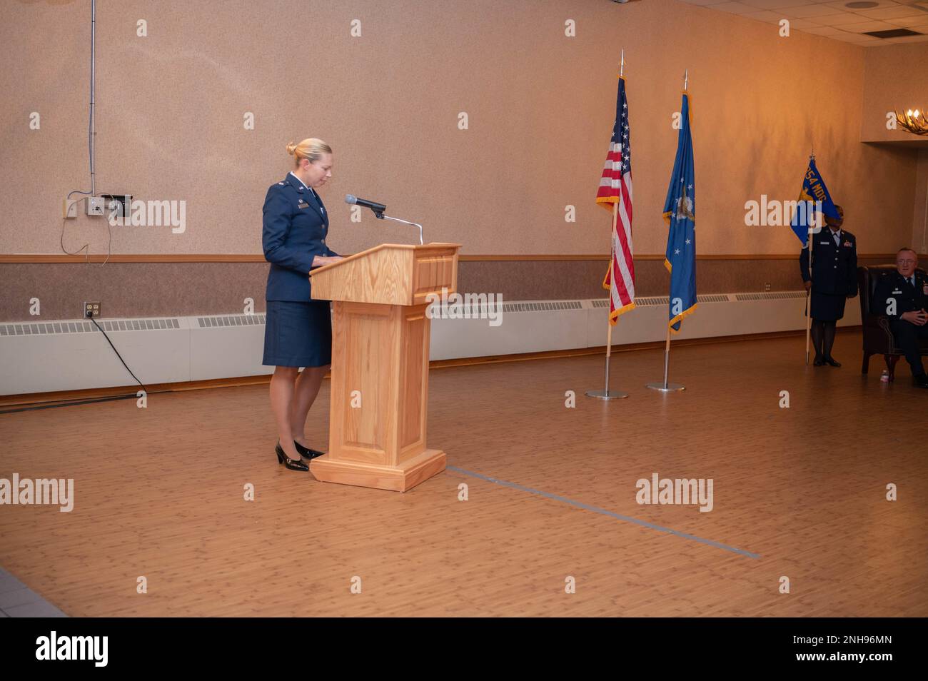 U.S. Air Force Lt. Col. Chelsea Payne, incoming 354th Operational ...