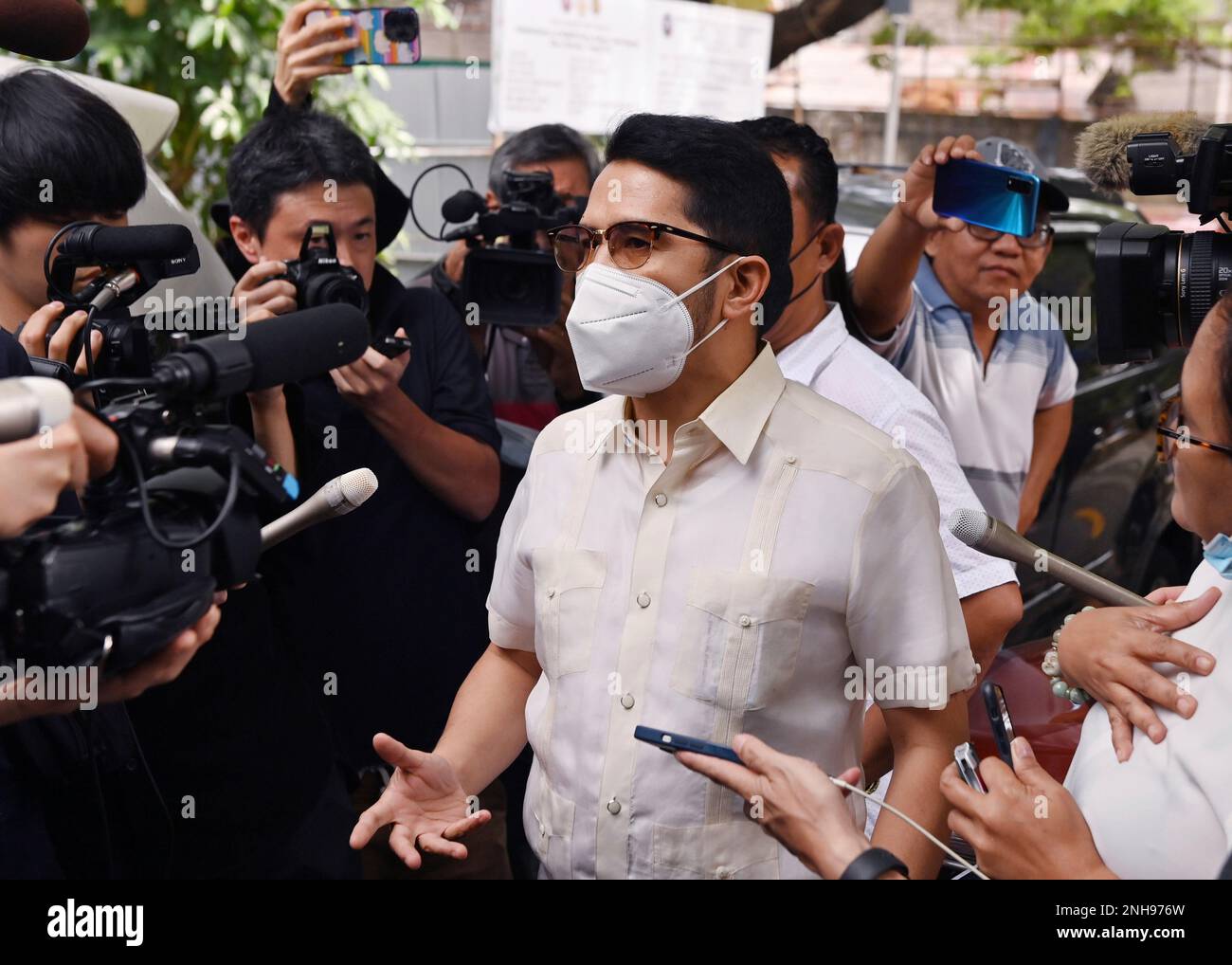 A lawyer for Japanese Yuto Watanabe and Tomonobu Kojima visits the ...