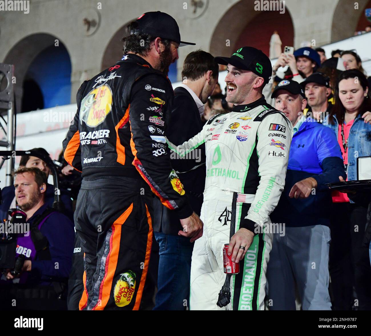 LOS ANGELES, CA - FEBRUARY 05: Austin Dillon (#3 Richard Childress ...