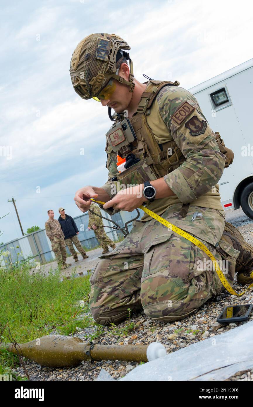 Staff. Sgt. Zachary Pennington, an explosive ordnance disposal ...