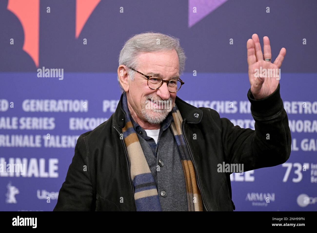 Berlin, Germany. 21st Feb, 2023. Steven Spielberg, director from the ...