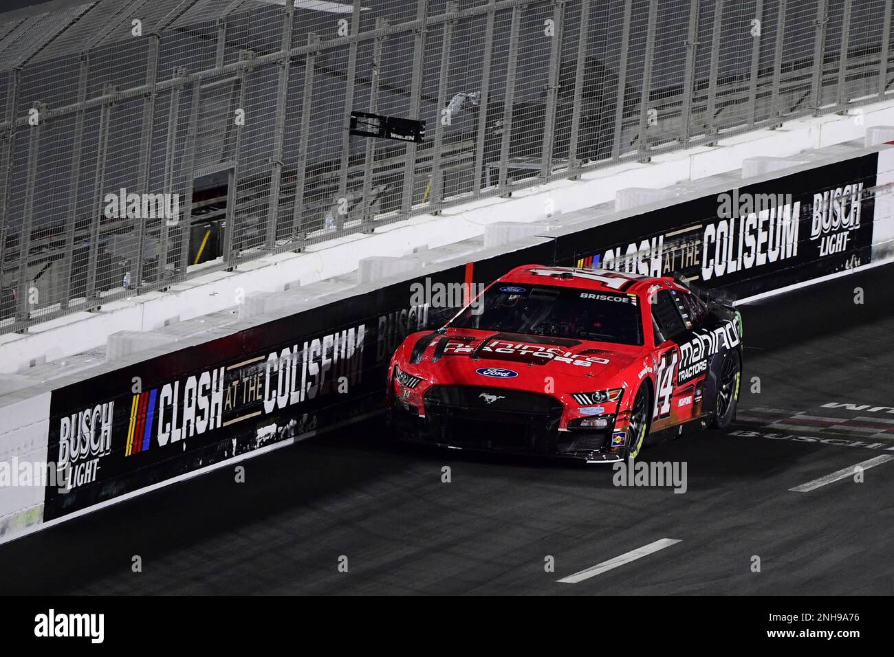 LOS ANGELES, CA - FEBRUARY 04: Chase Briscoe (#14 Stewart Haas Racing ...