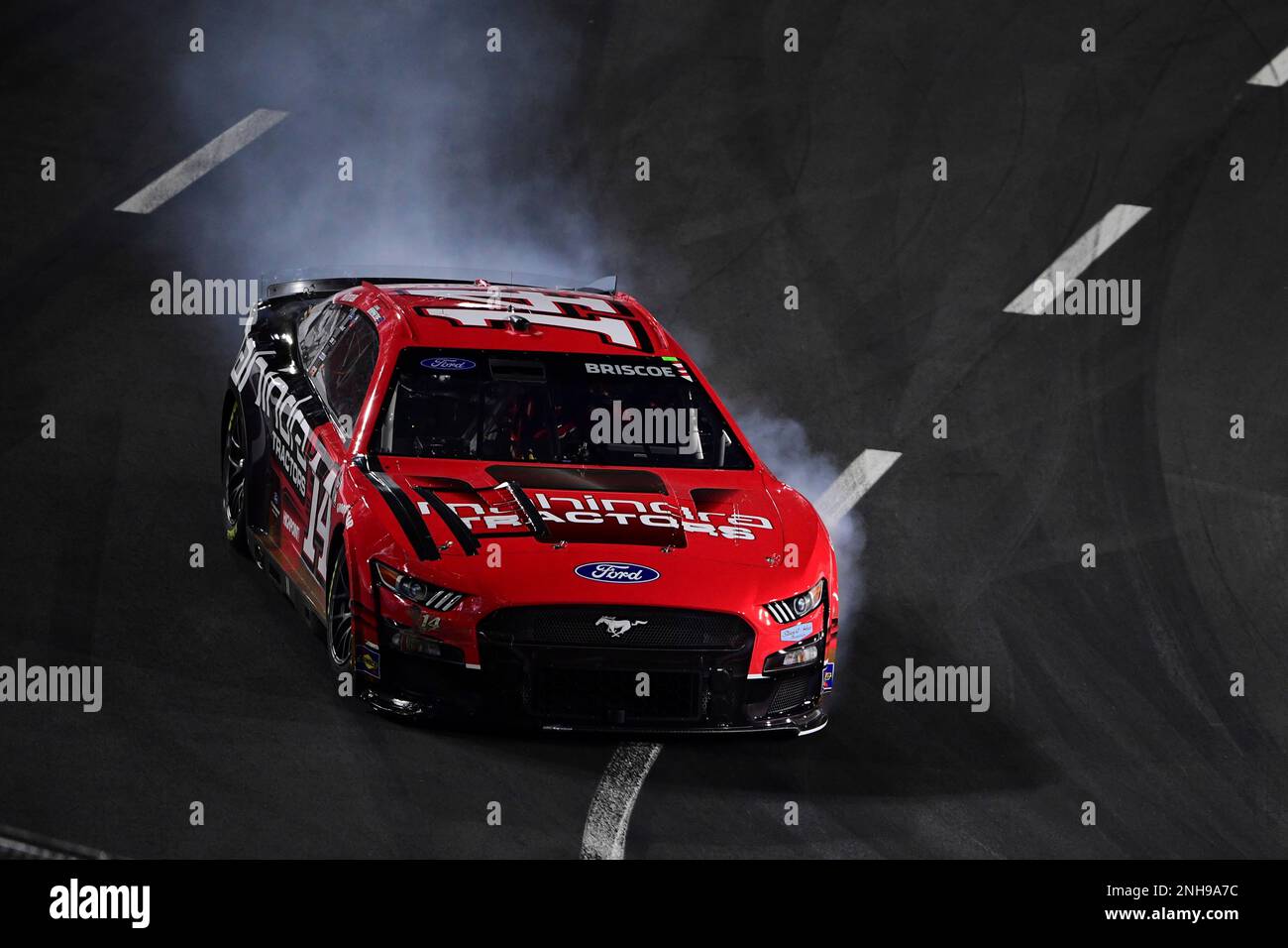 LOS ANGELES, CA - FEBRUARY 04: Chase Briscoe (#14 Stewart Haas Racing ...