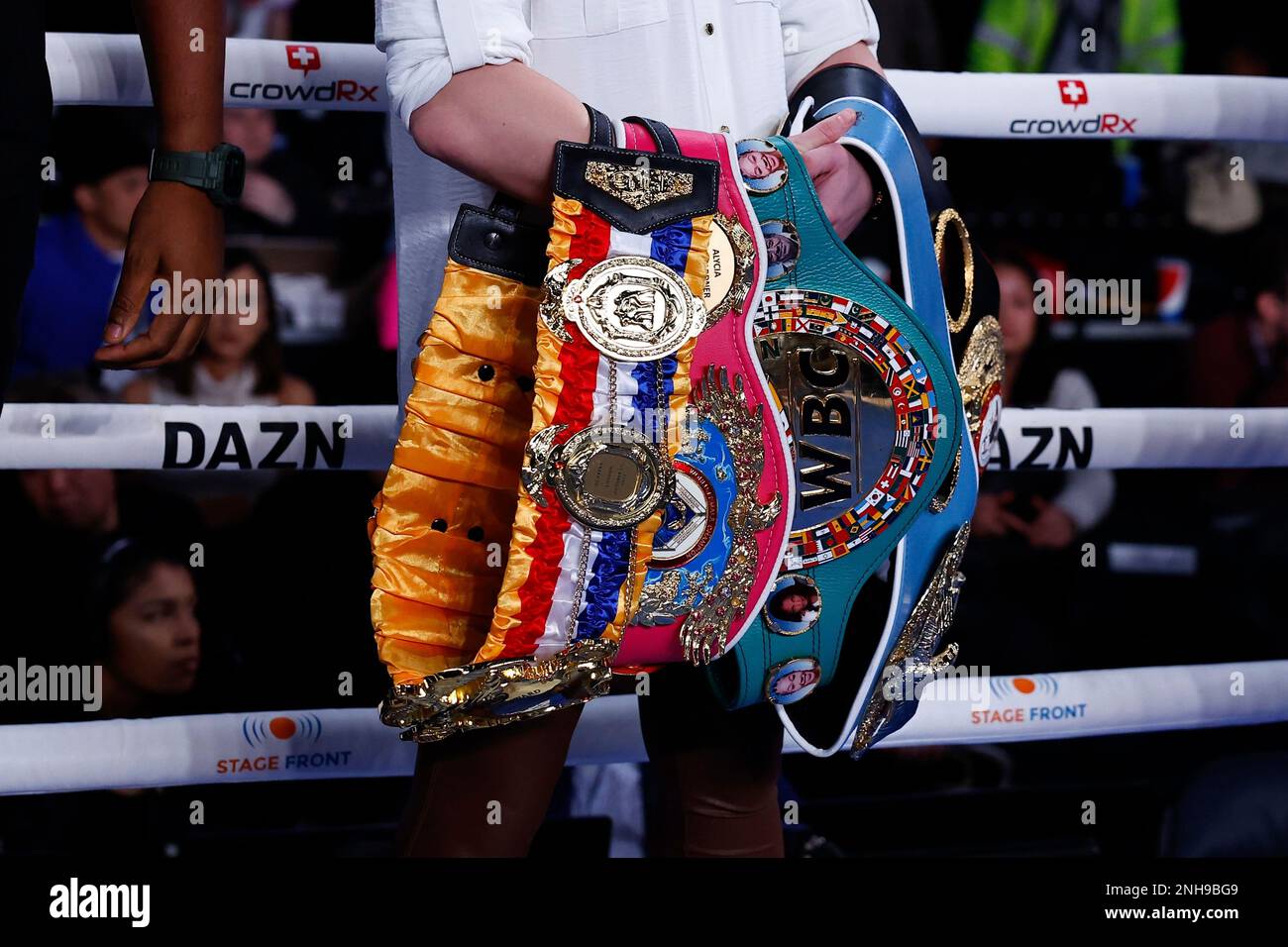 NEW YORK, NY - FEBRUARY 04: Irish Boxer Katie Taylor poses with her ...