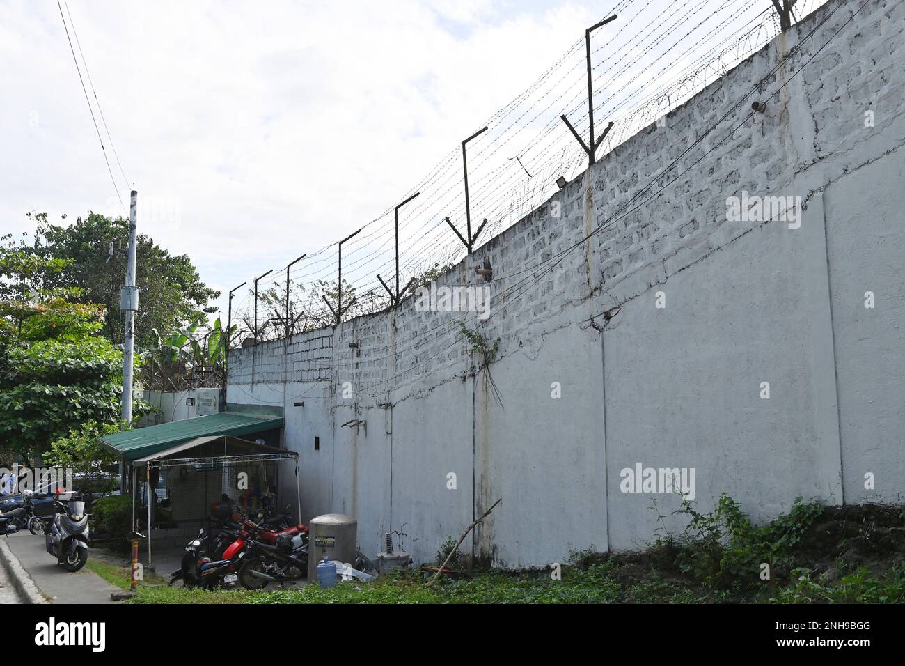 A picture shows the Bureau of Immigration Bicutan Detention Center ...