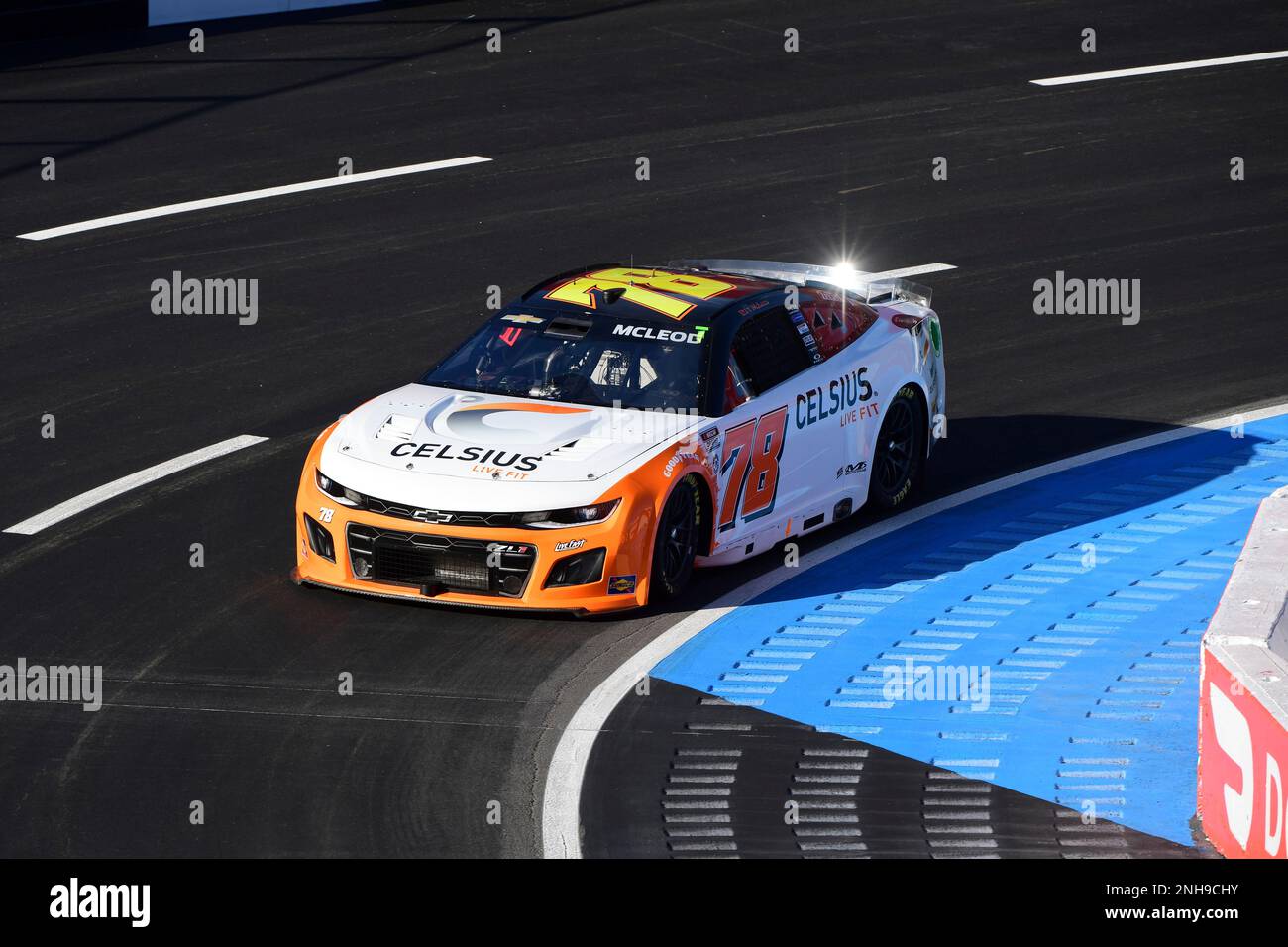 LOS ANGELES, CA - FEBRUARY 04: BJ McLeod (#78 Live Fast Motorsports ...