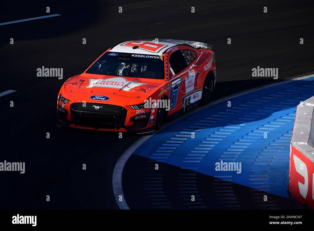 LOS ANGELES, CA - FEBRUARY 04: Brad Keselowski (#6 RFK Racing King's ...