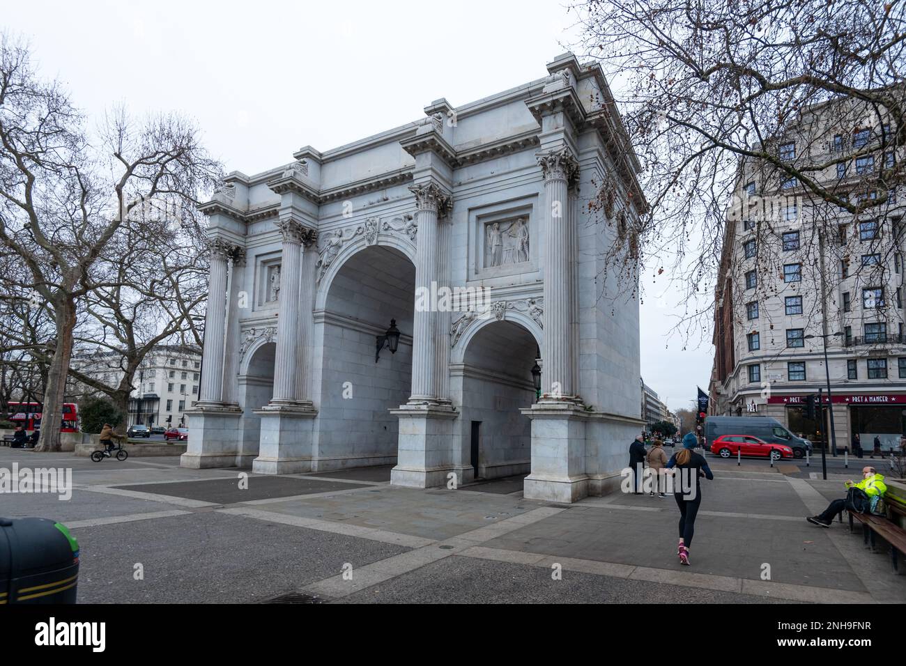 Marble Arch monument in London, UK Stock Photo - Alamy