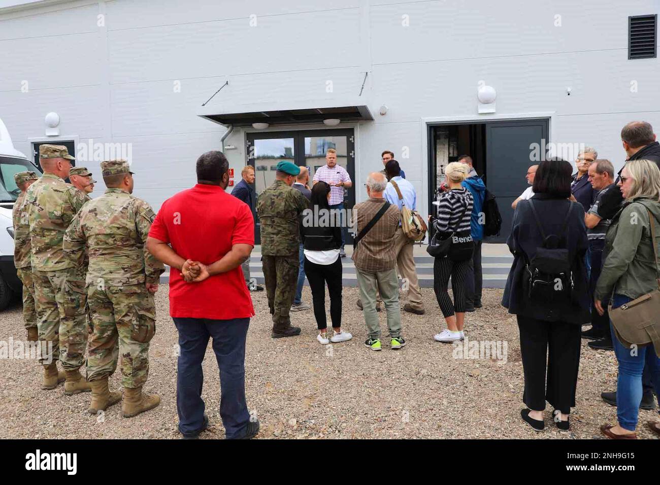 A meeting with the Polish approval authority, engineers, architects ...