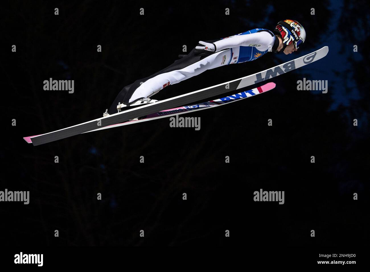 Halvor Egner Granerud from Norway in action during the World Cup, large ...