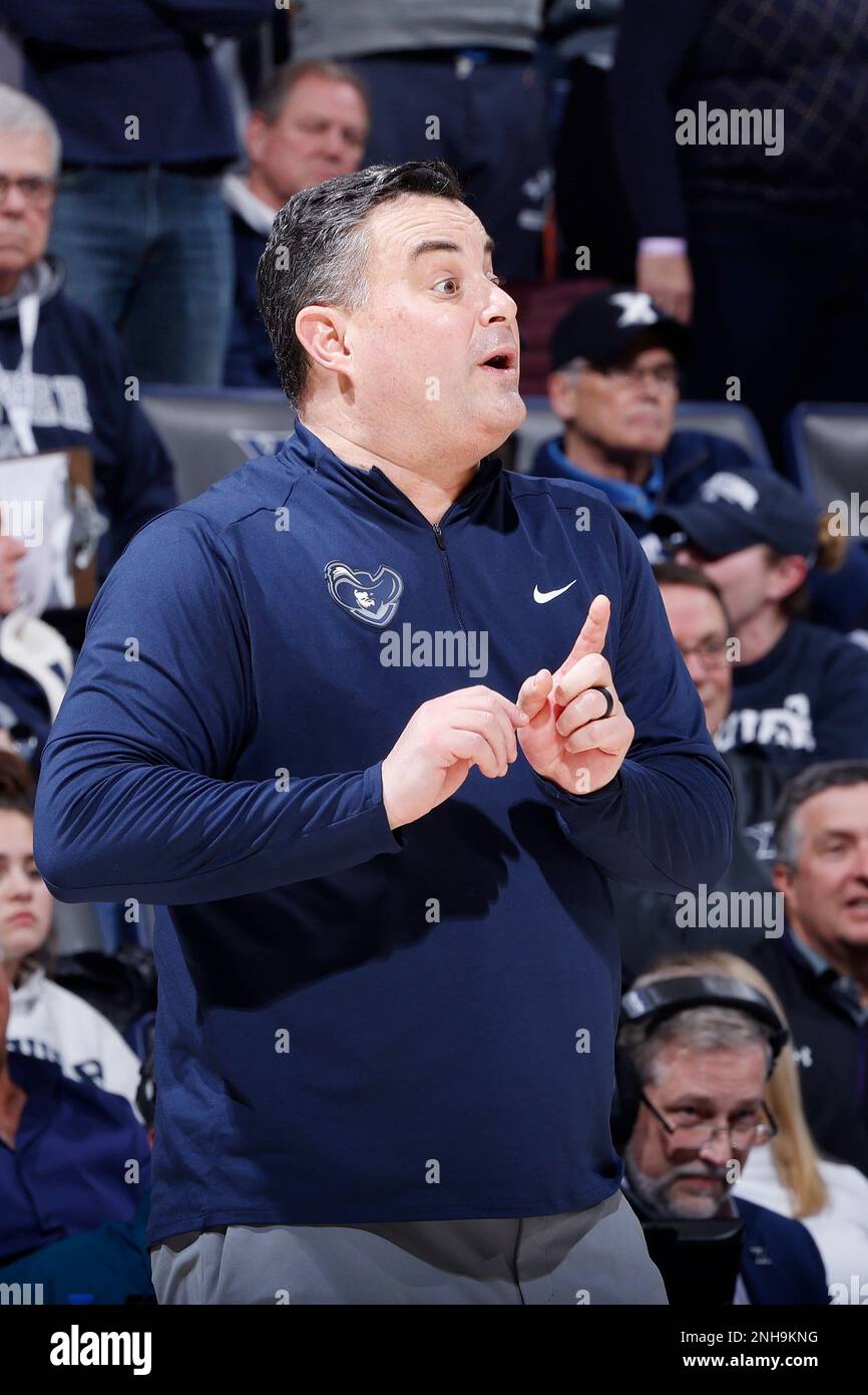 CINCINNATI, OH - FEBRUARY 01: Xavier Musketeers head coach Sean Miller ...