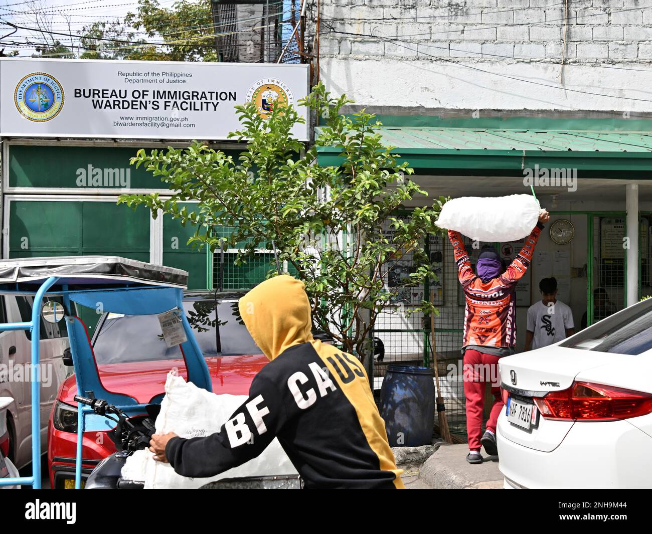 A photo shows Republic of the Philippines Department of Justice BUREAU ...