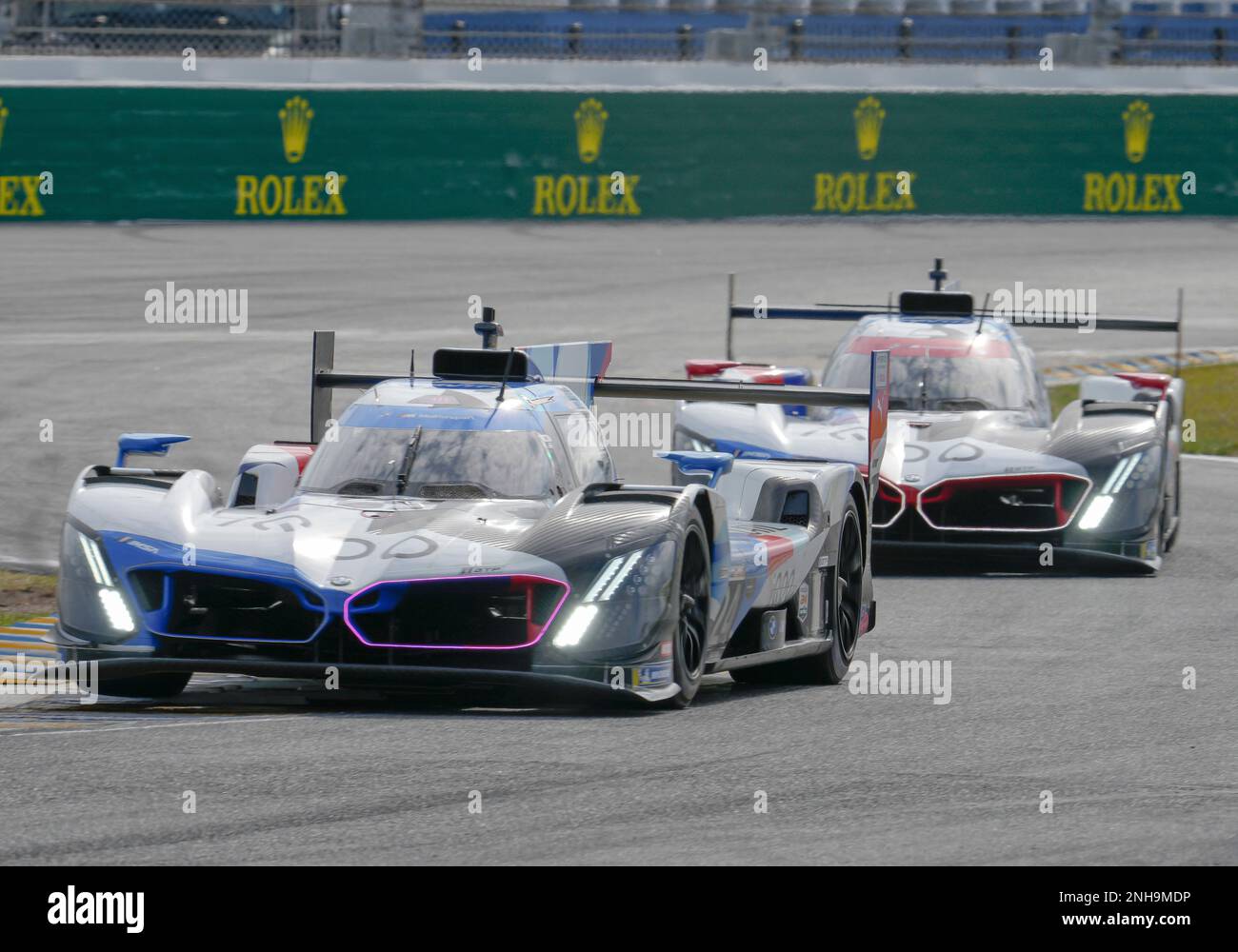 DAYTONA, FL - JANUARY 28: Team RLL BMW M Hybrid V8s driver Connor de ...